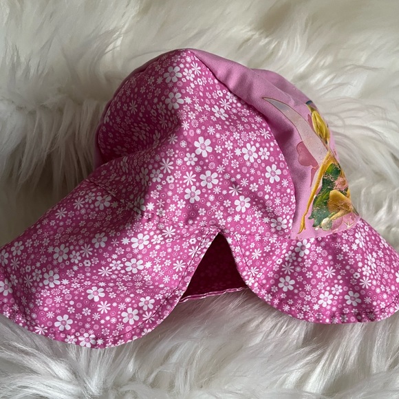 Accessories | Disney Tinker Bell Pink Sun Hat | Poshmark